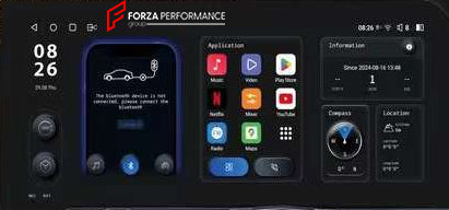 CENTRAL CONTROL DISPLAY SCREEN AND HEADREST MONITOR DISPLAYS FOR TOYOT ...
