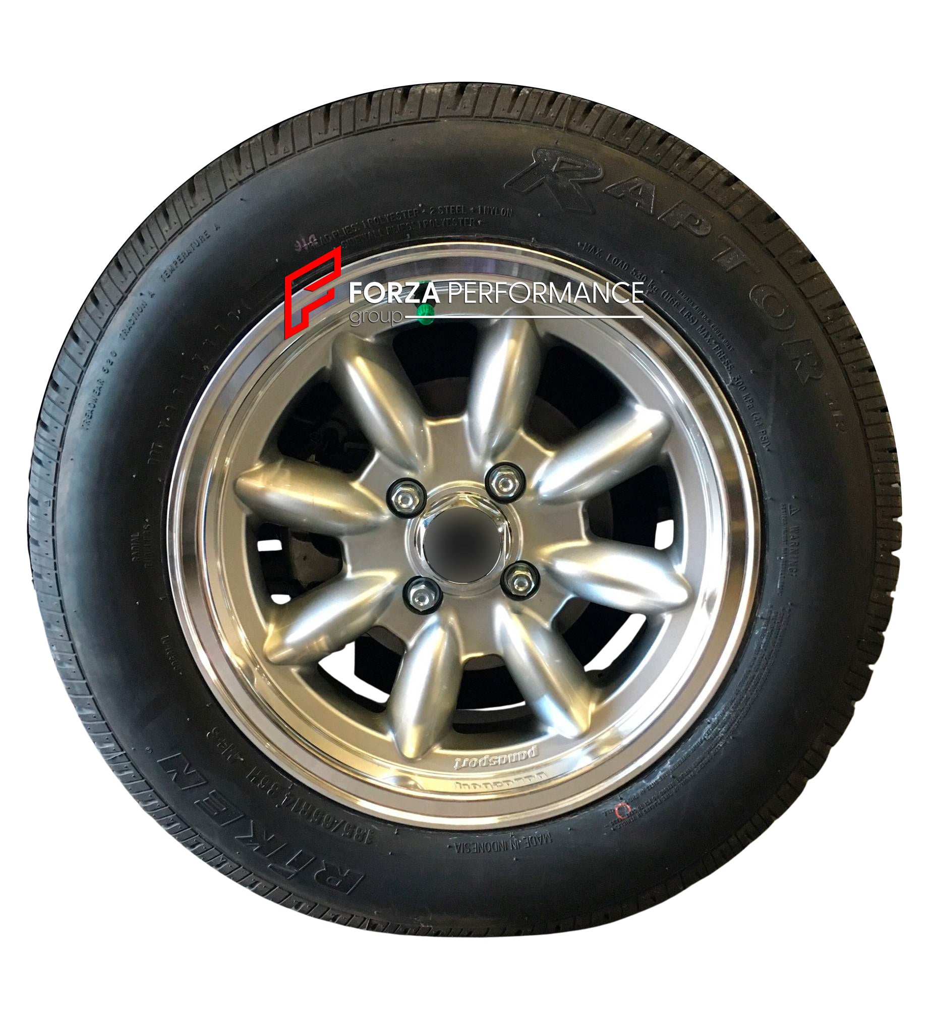 CLASSIC FORGED WHEELS RIMS for FIAT X1/9 124 131 128 850 custom fit ...
