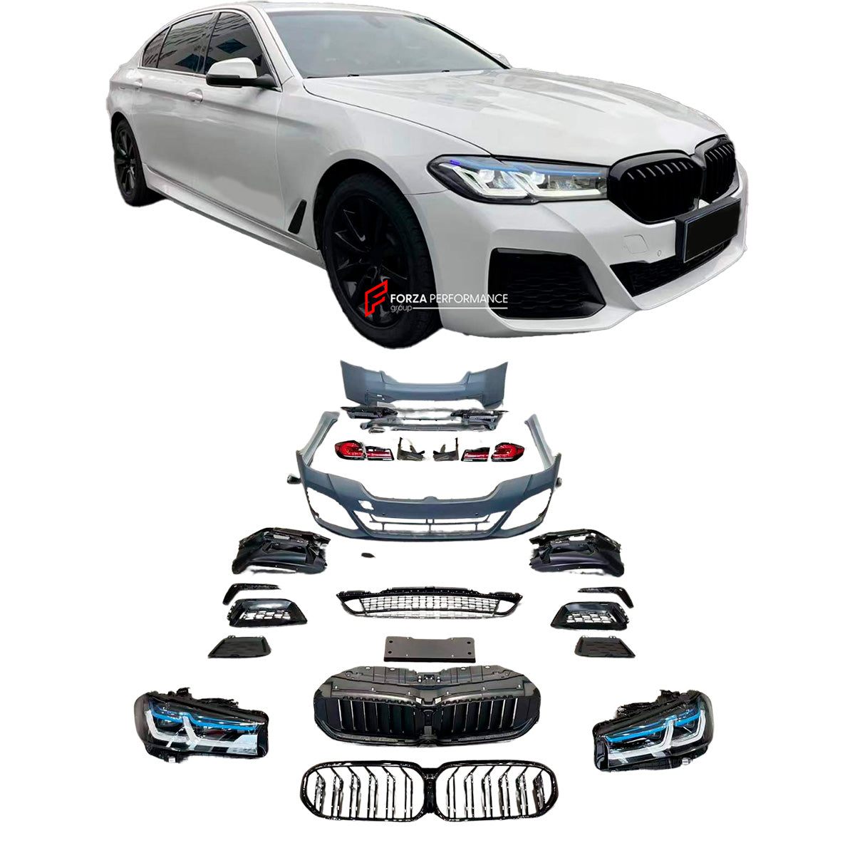 CONVERSION BODY KIT for BMW 5 SERIES F10 UPGRADE to M TECH 5 SERIES G3
