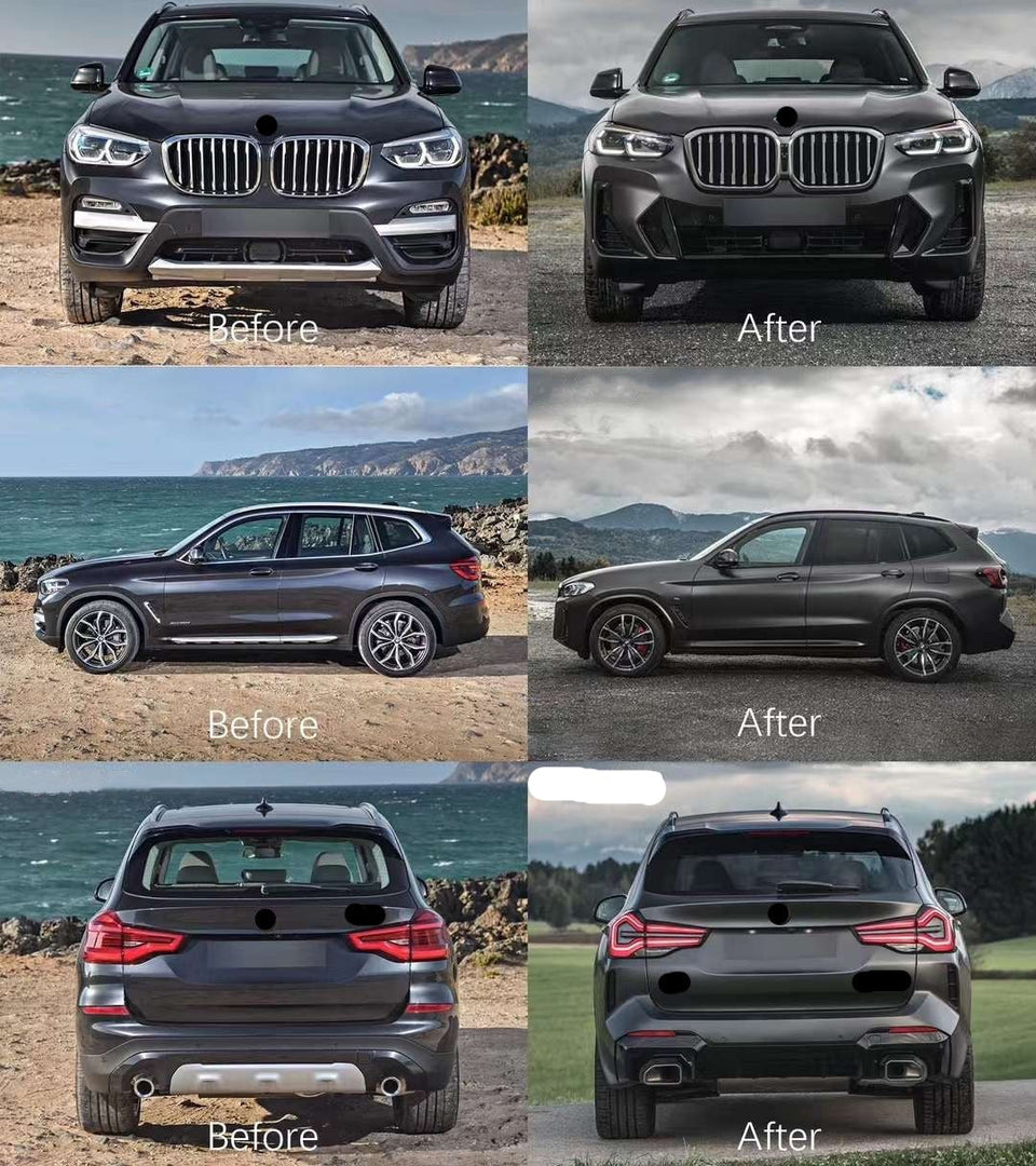 CONVERSION BODY KIT FOR BMW X3 G01 UPGRADE TO BMW X3 G01 LCI M-TECH FA