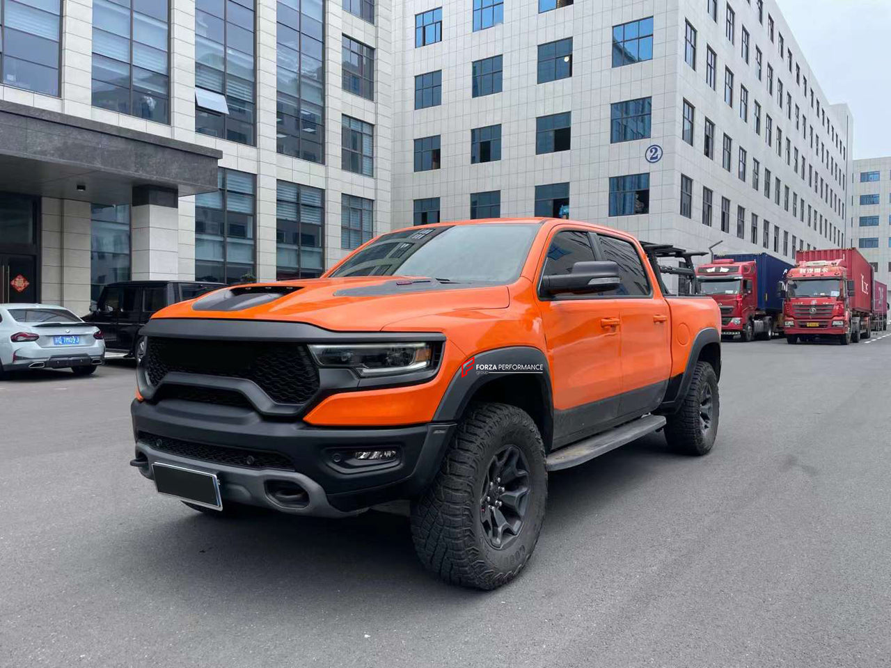 CONVERSION UPGRADE BODY KIT FOR DODGE RAM 1500 TO TRX v3