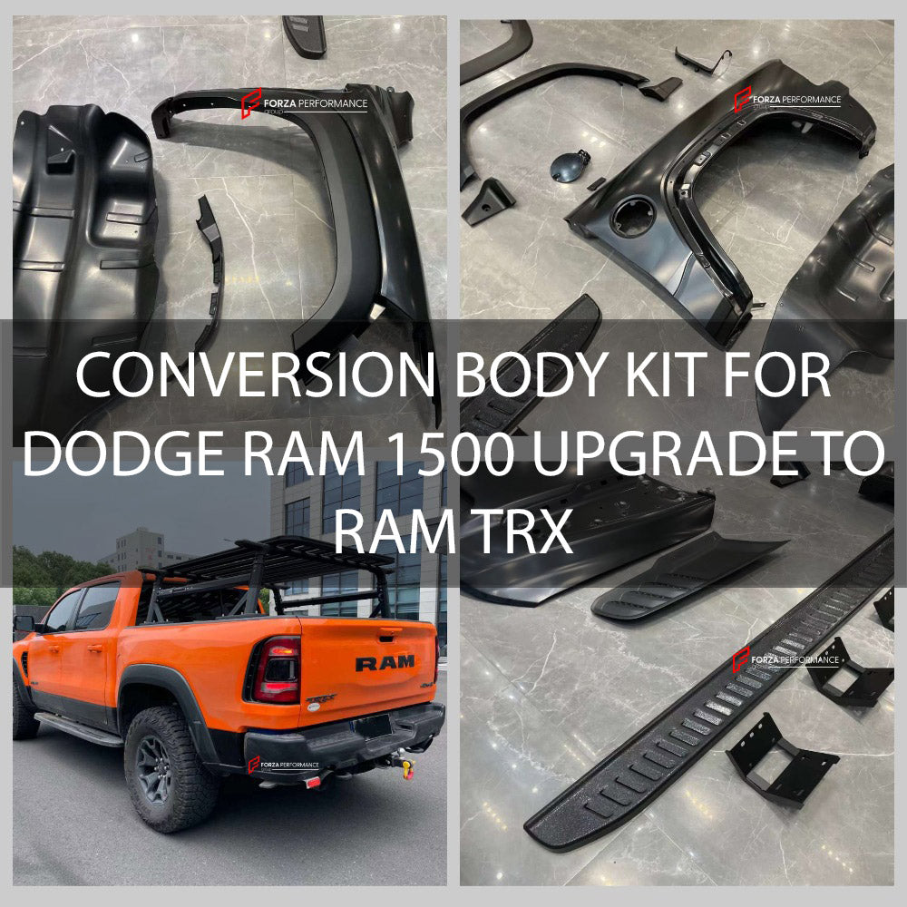 CONVERSION UPGRADE BODY KIT FOR DODGE RAM 1500 TO TRX v3 – Forza ...