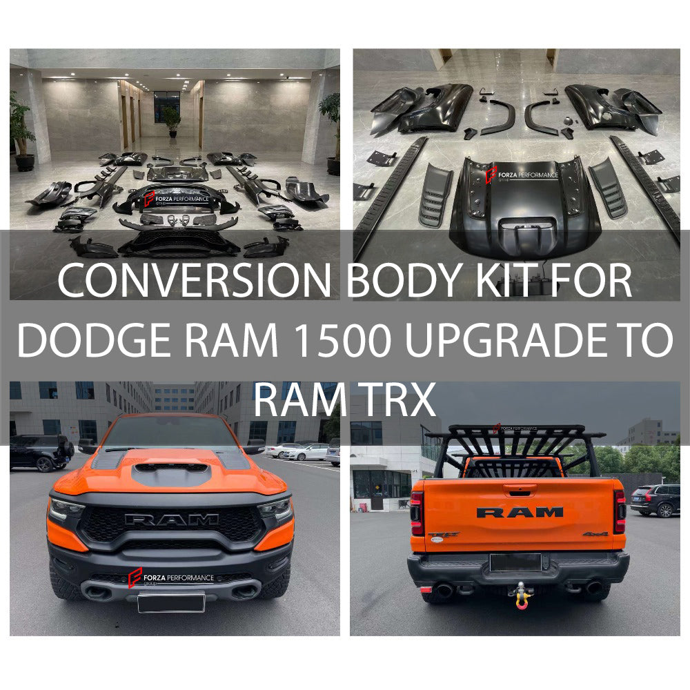 CONVERSION UPGRADE BODY KIT FOR DODGE RAM 1500 to TRX – Forza ...