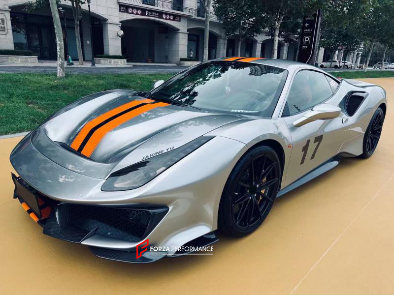 CONVERSION BODY KIT FOR FERRARI 488 UPGRADE TO FERRARI 488 PISTA ...