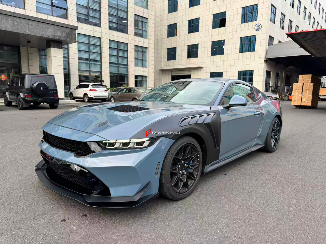 CONVERSION BODY KIT for FORD MUSTANG S650 2023 UPGRADE to GTD STYLE