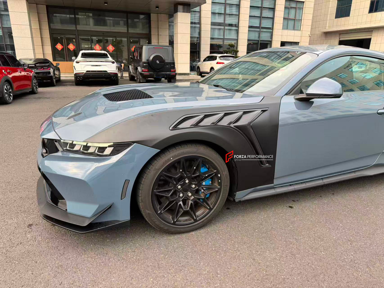 CONVERSION BODY KIT for FORD MUSTANG S650 2023 UPGRADE to GTD STYLE