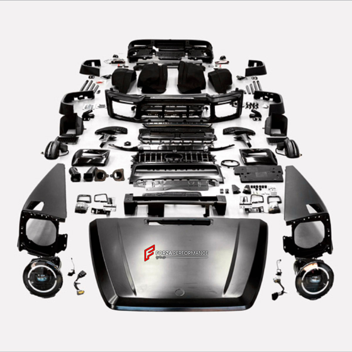 CONVERSION BODY KIT for MERCEDES-BENZ G-CLASS W463 2008 - 2018 UPGRADE ...