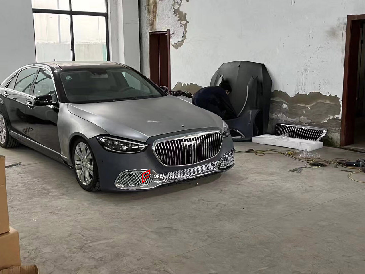 CONVERSION BODY KIT for MERCEDES-BENZ W221 2006 - 2013 UPGRADE to W223