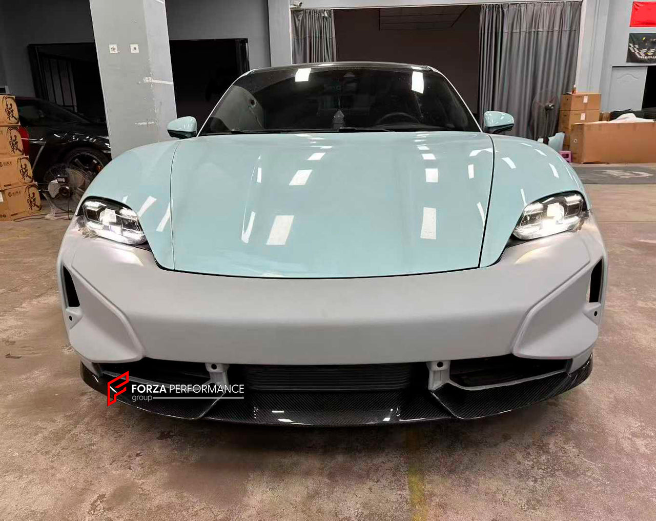 CONVERSION BODY KIT for PORSCHE TAYCAN J1.1 2020 - 2024 UPGRADE to POR