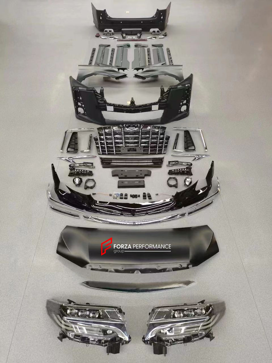 CONVERSION BODY KIT FOR TOYOTA ALPHARD 2008-2015 UPGRADE TO 2018-2024 ...
