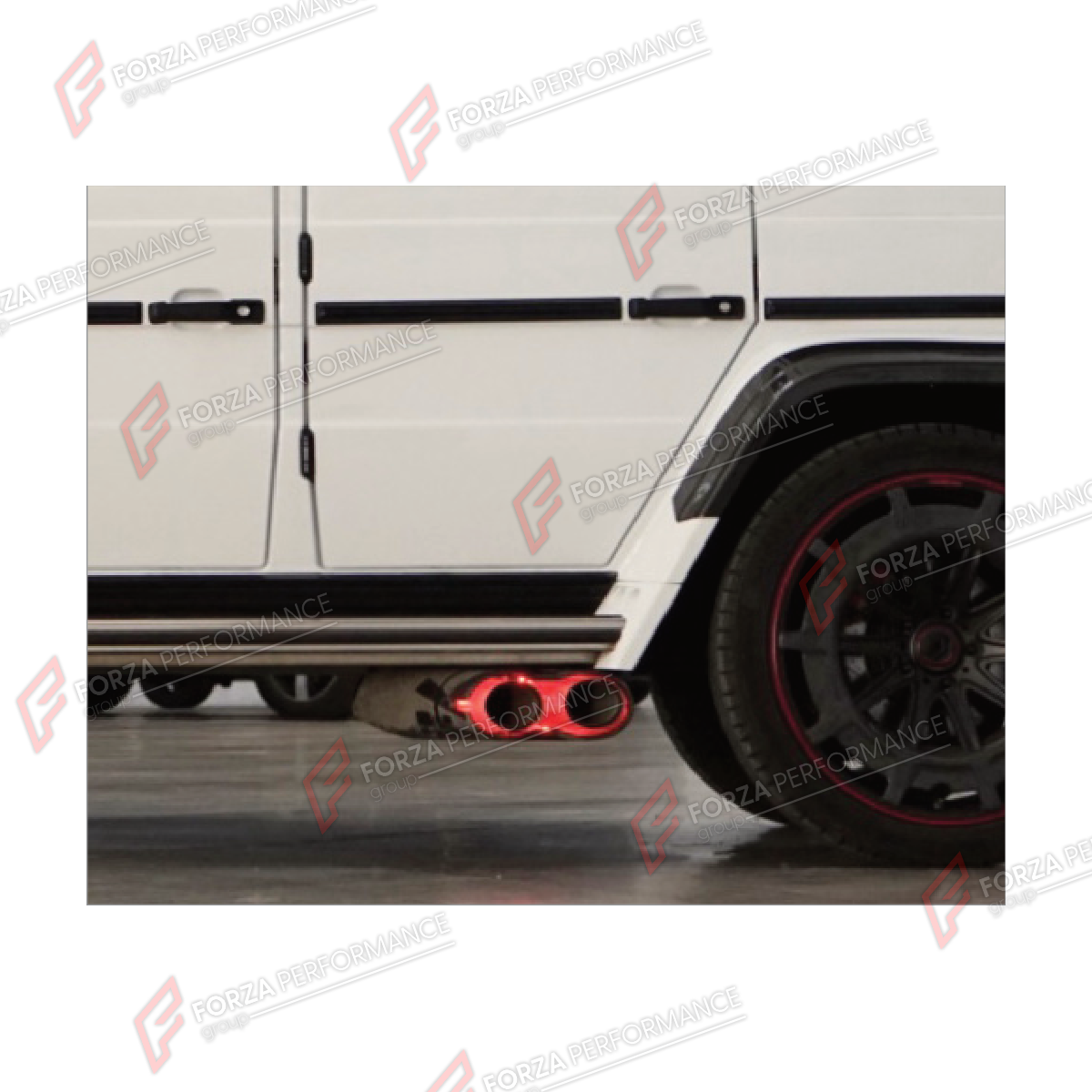 CONVERSION EXHAUST TIPS for MERCEDES-BENZ G-CLASS W463 2008 - 2018 ...