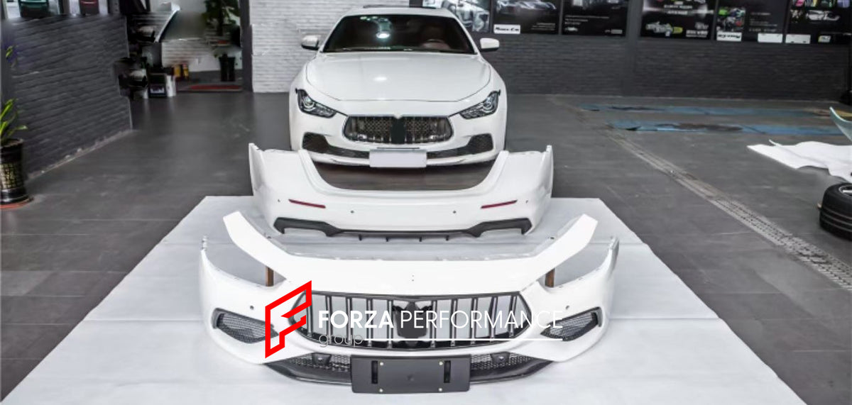 CONVERSION BODY KIT MASERATI GHIBLI M157 2013 - 2020 to M157 FACELIFT ...