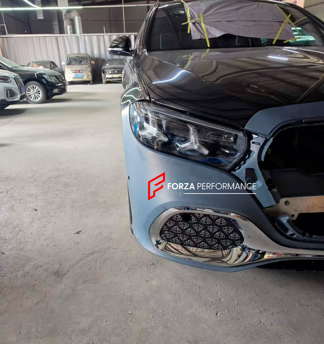 CONVERSION W223 2027 FACELIFT BODY KIT FOR MERCEDES-BENZ S-CLASS S400