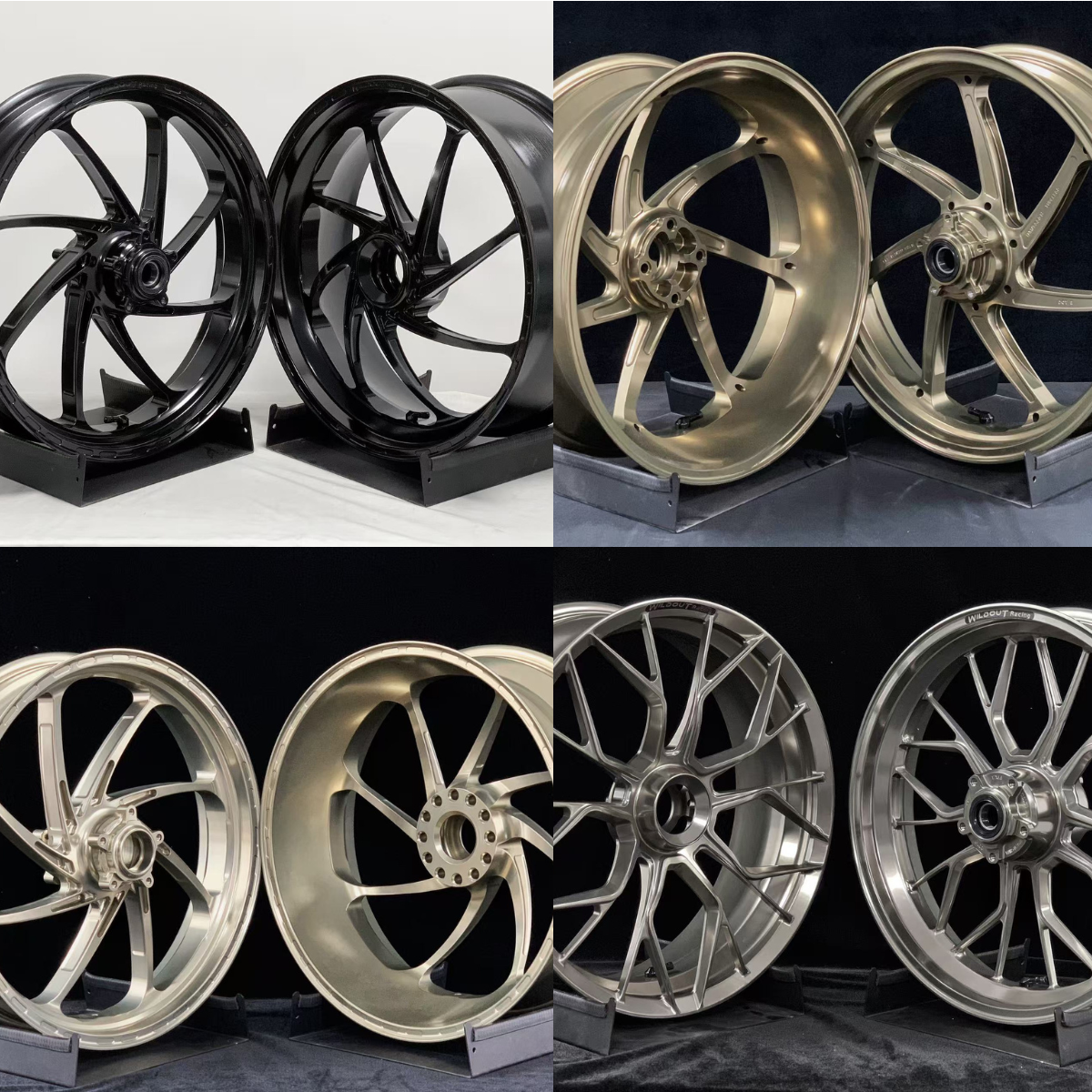 CUSTOM FORGED WHEELS RIMS for MOTORCYCLES MOTORBIKES BIKES FORZA ...