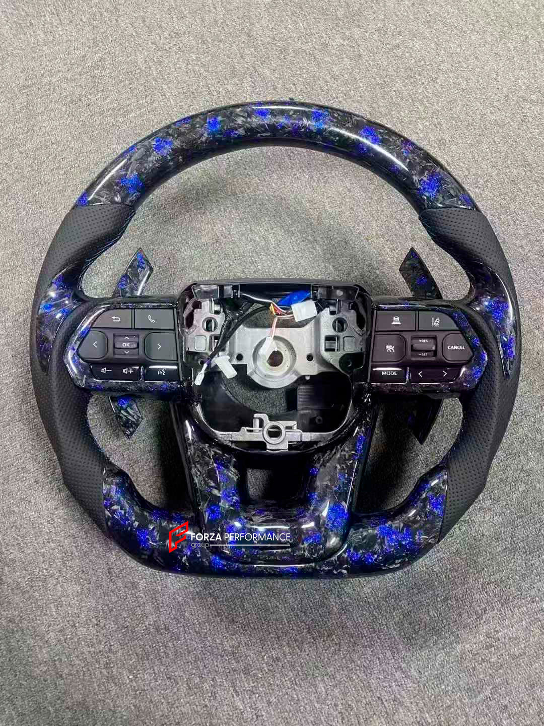 CUSTOM STEERING WHEEL for TOYOTA LAND CRUISER 300 LC300 GR SPORT 2021 ...