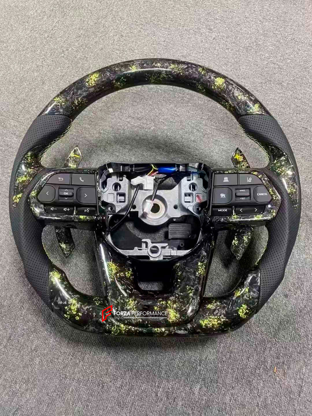CUSTOM STEERING WHEEL for TOYOTA LAND CRUISER 300 LC300 GR SPORT 2021 ...