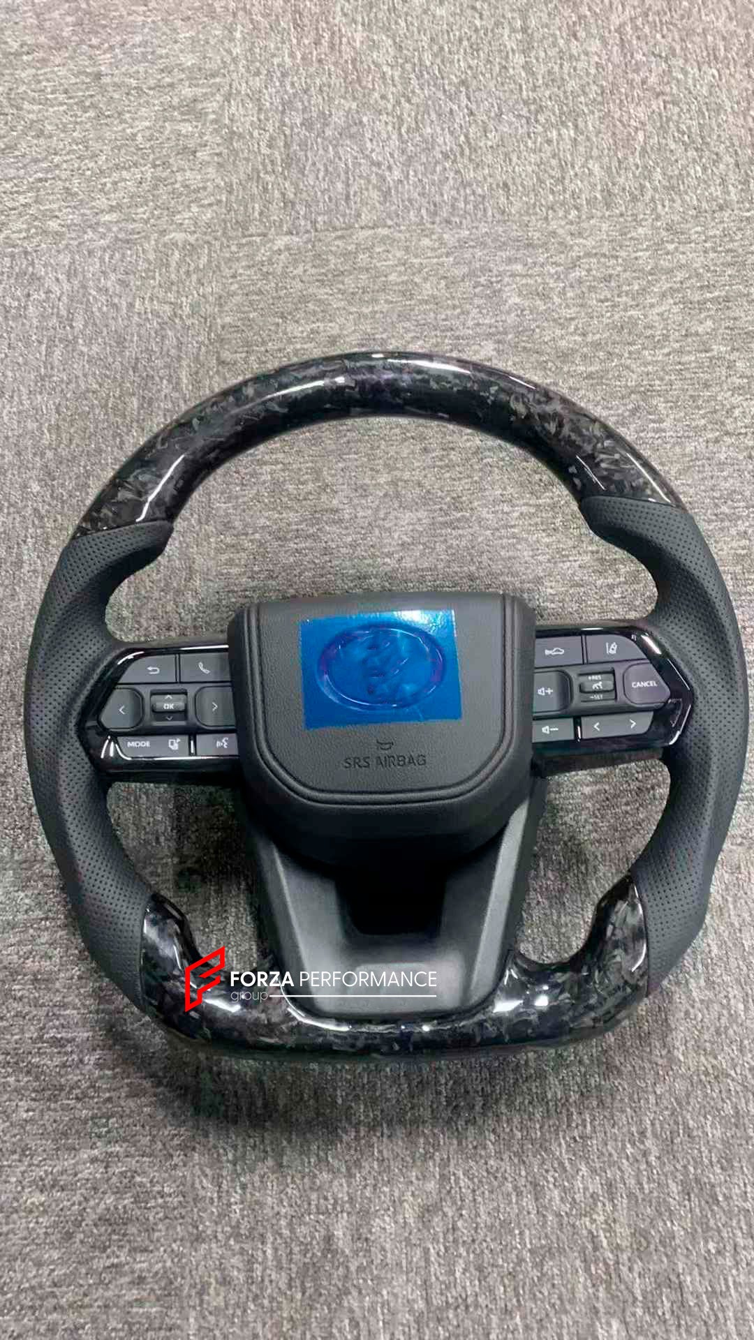 CUSTOM STEERING WHEEL for TOYOTA LAND CRUISER 300 LC300 GR SPORT 2021 ...