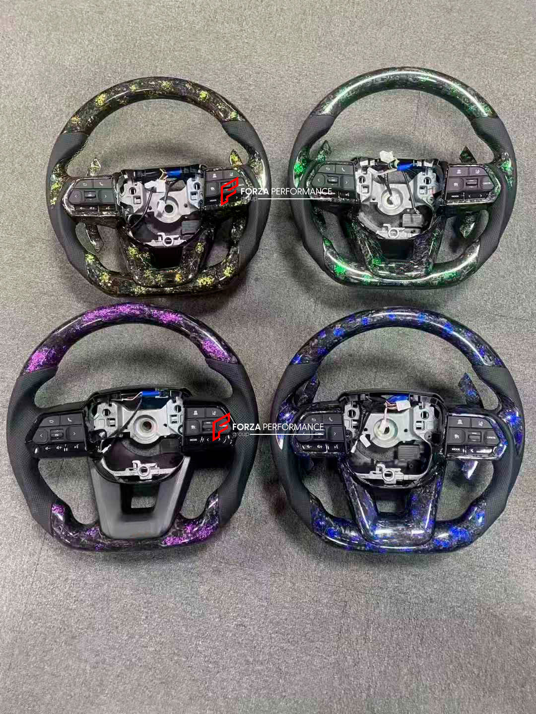 CUSTOM STEERING WHEEL for TOYOTA LAND CRUISER 300 LC300 GR SPORT 2021 ...