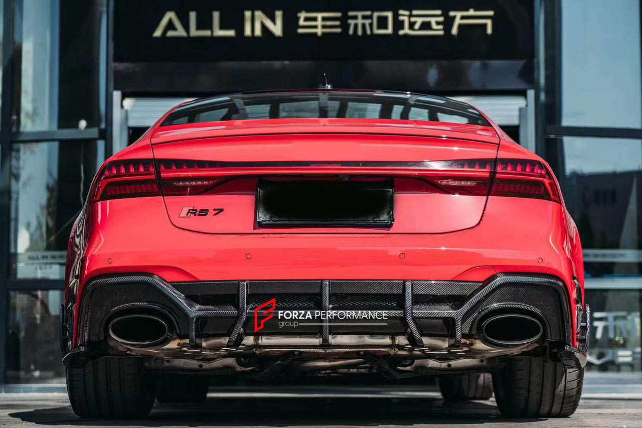 DRY CARBON BODY KIT for AUDI RS7 C8 2019+ R-3