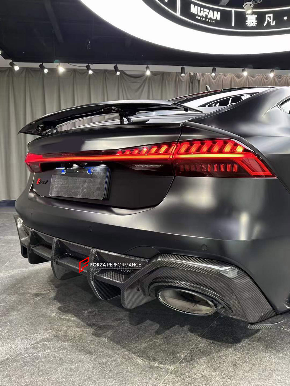 DRY CARBON BODY KIT for AUDI RS7 C8 2019+ R-3