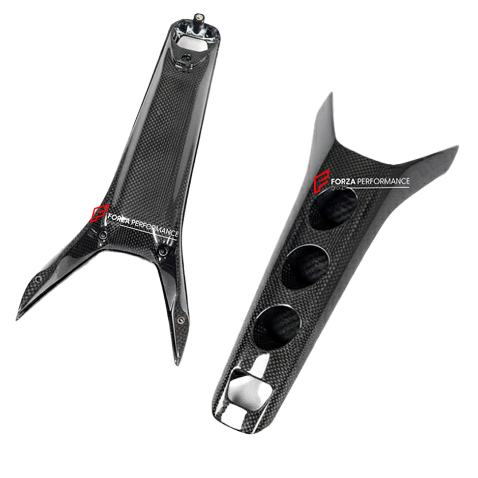 DRY CARBON CENTER CONSOLE BRIDGE for FERRARI 488 GTB SPIDER 2015 - 201