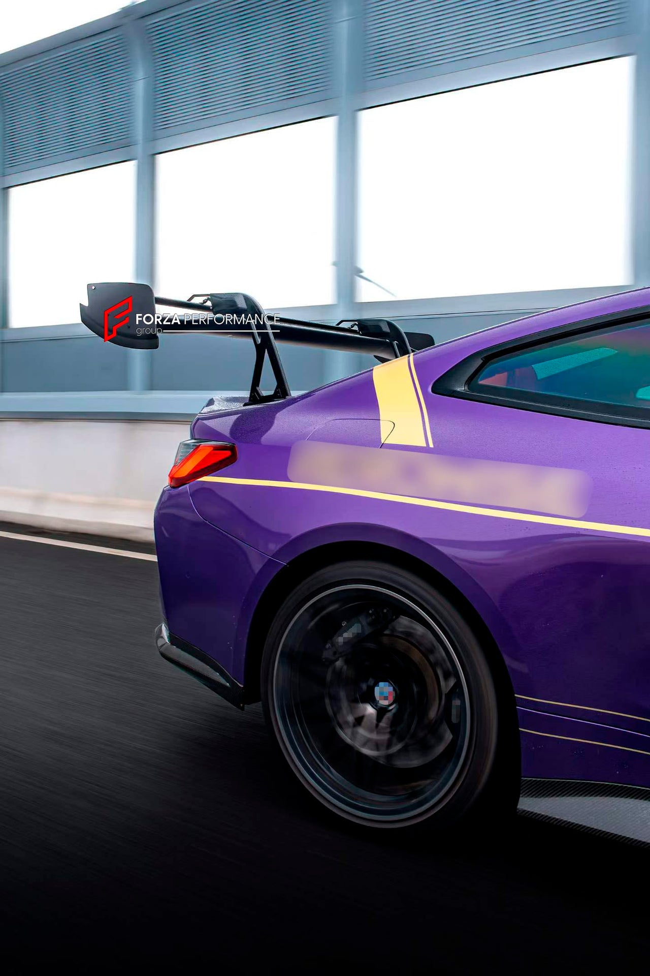 DRY CARBON DRS SPOILER WING for BMW M2 G87 2023+ FORZA PERFORMANCE Drag ...
