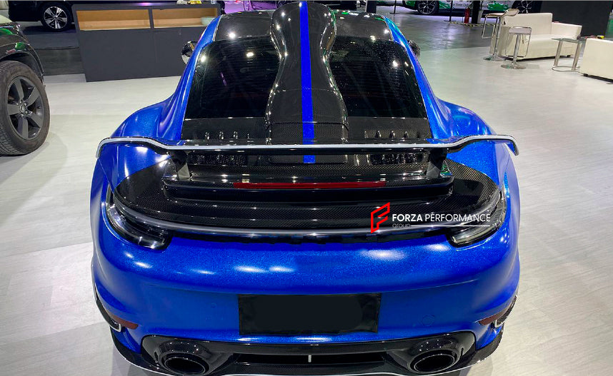 DRY CARBON FIBER F1 ROOF AIR INTAKE SPOILER for PORSCHE 911 992.1 TURBO ...