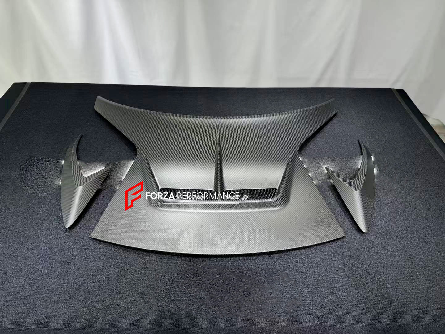 DRY CARBON FRONT LID HOOD BONNET WITH SIDE AIR INTAKE TRIM for LOTUS ...