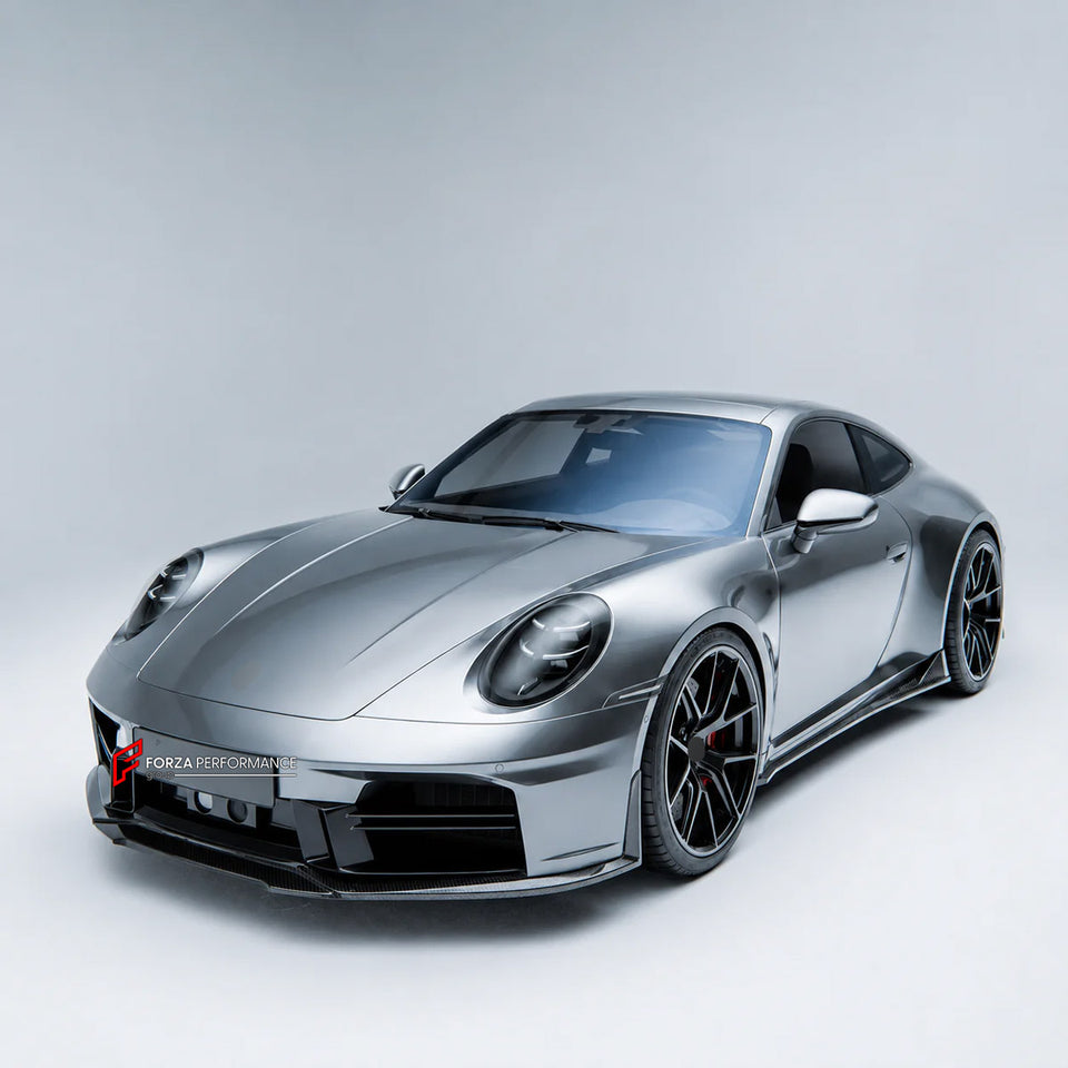 DRY CARBON FRONT LIP for PORSCHE 911 992.2 2024+