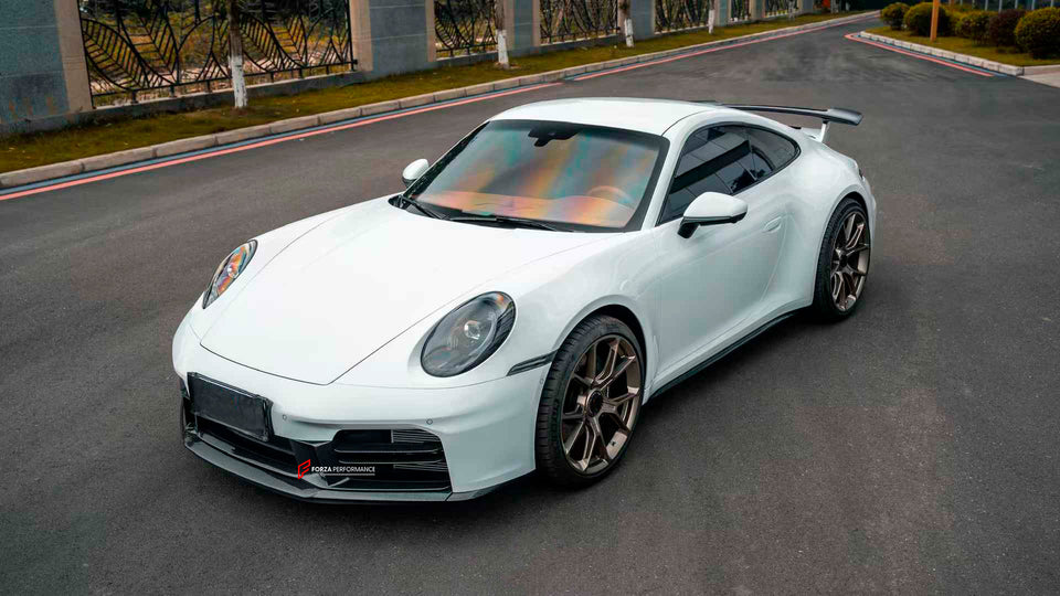 DRY CARBON REPLACEMENT FRONT LIP for PORSCHE 911 992.2 CARRERA T S GTS