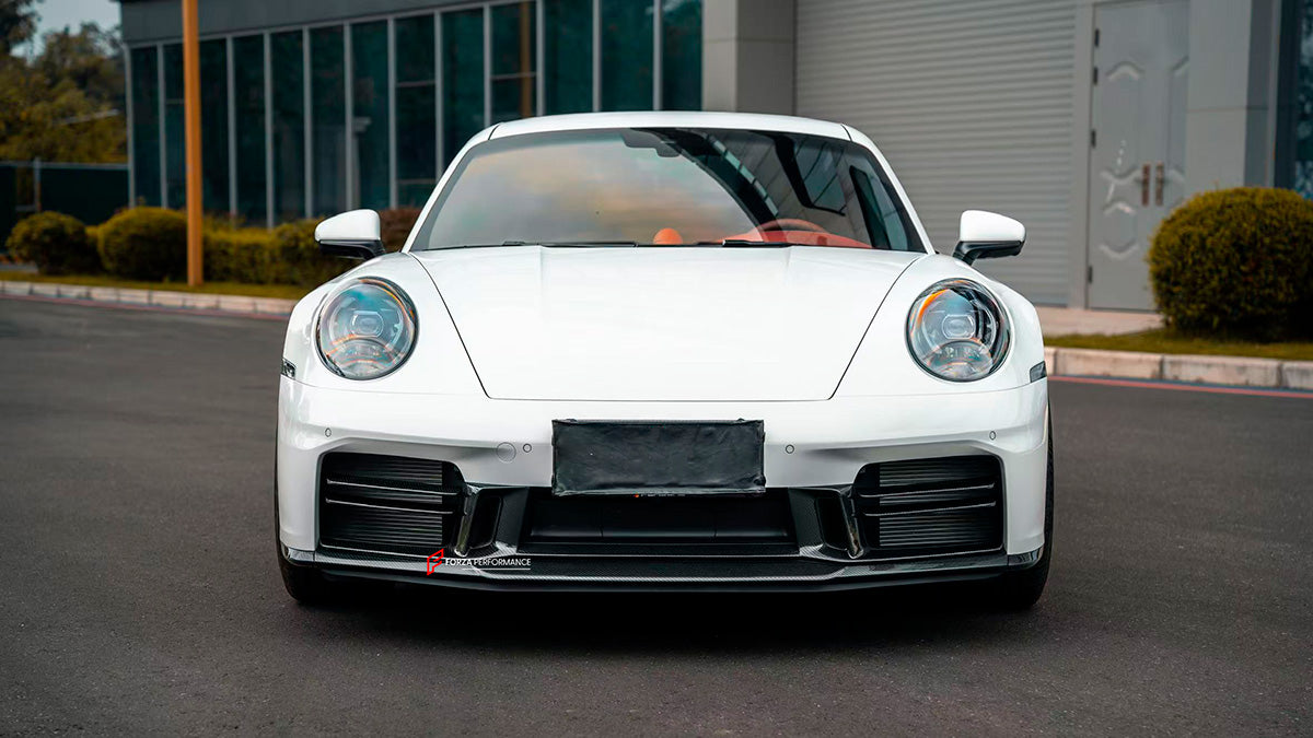 DRY CARBON REPLACEMENT FRONT LIP for PORSCHE 911 992.2 CARRERA T S GTS