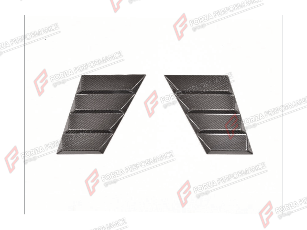 DRY CARBON HOOD BONNET AIR VENTS for MERCEDES-BENZ G-CLASS W463 2008 - 2018