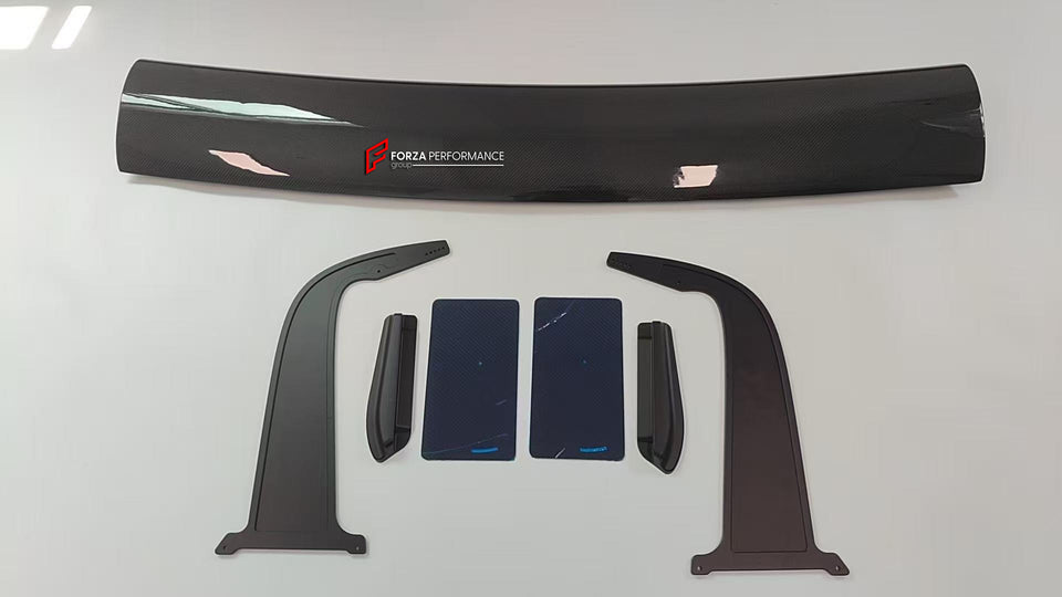DRY CARBON TIME ATTACK REAR WING SPOILER for TOYOTA SUPRA A90 2018 ...