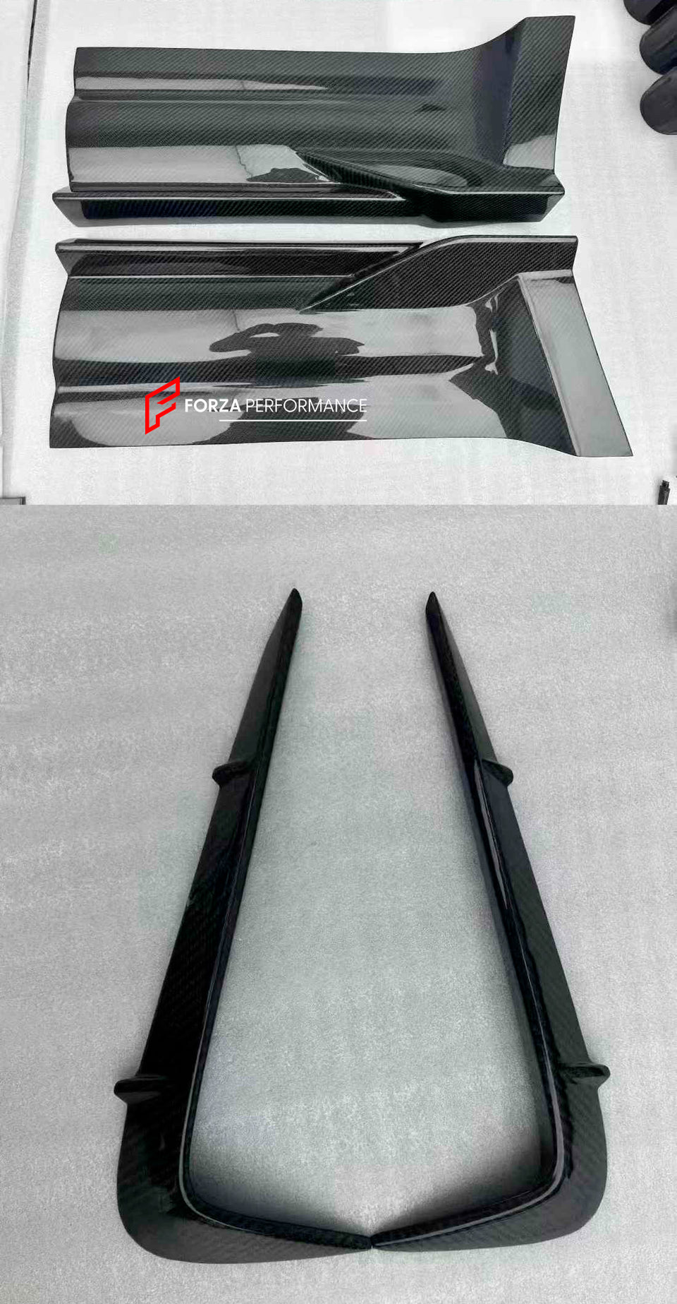 DRY CARBON WIDE BODY KIT for LAND ROVER DEFENDER L663 90 2020+ FORZA ...