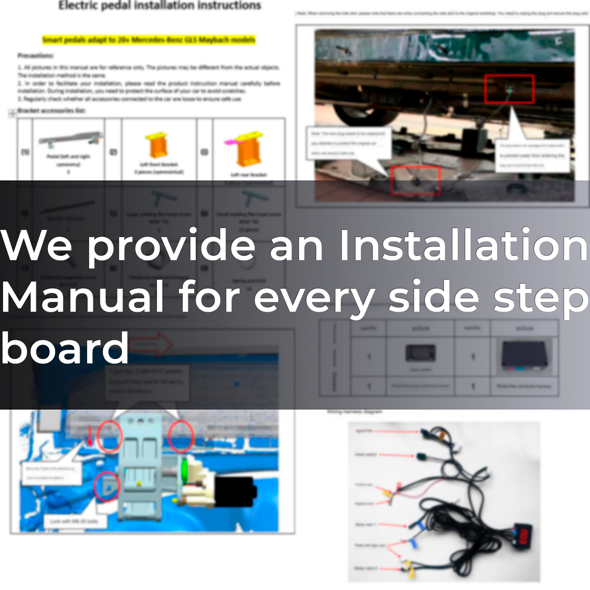 ELECTRIC SIDE STEPS RUNNING BOARD for JIANGLING X7