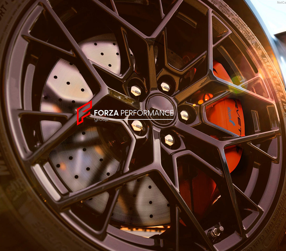 FORGED WHEELS RIMS for CHEVROLET CORVETTE ZR1X QUAIL SILVER LIMITED ...