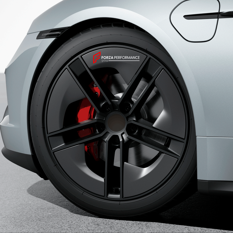 FORGED WHEELS RIMS WITH AEROBLADES for PORSCHE TAYCAN 4S custom fit OEM ...