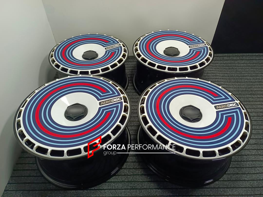 ROTIFORM STYLE FORGED WHEELS WITH AERODISC AERO RING OS1 for ANY CAR ...