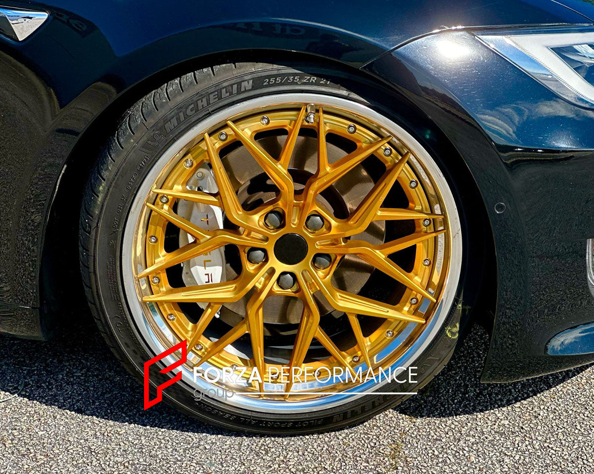 FORZA PERFORMANCE 21 INCH FORGED WHEELS RIMS for TESLA MODEL S 2017 ...