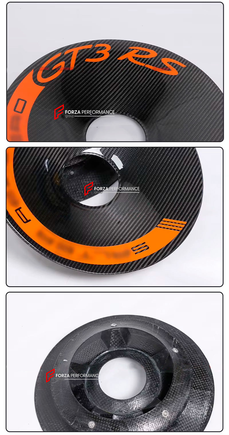 FORZA PERFORMANCE CARBON FIBER AERO DISCS for PORSCHE 911 992.1 GT3 RS ...