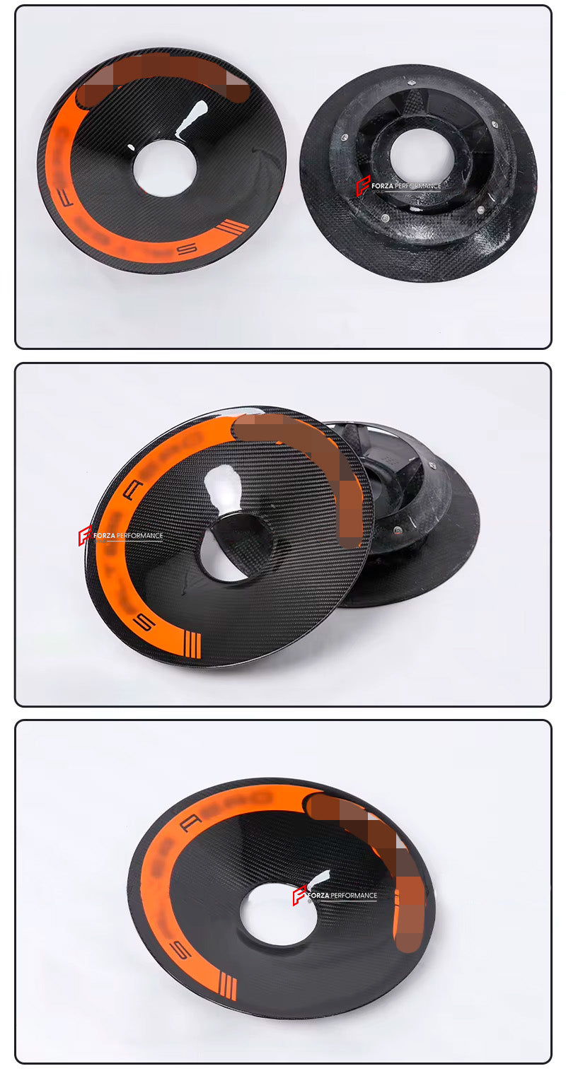 FORZA PERFORMANCE CARBON FIBER AERO DISCS for PORSCHE 911 992.1 GT3 RS ...