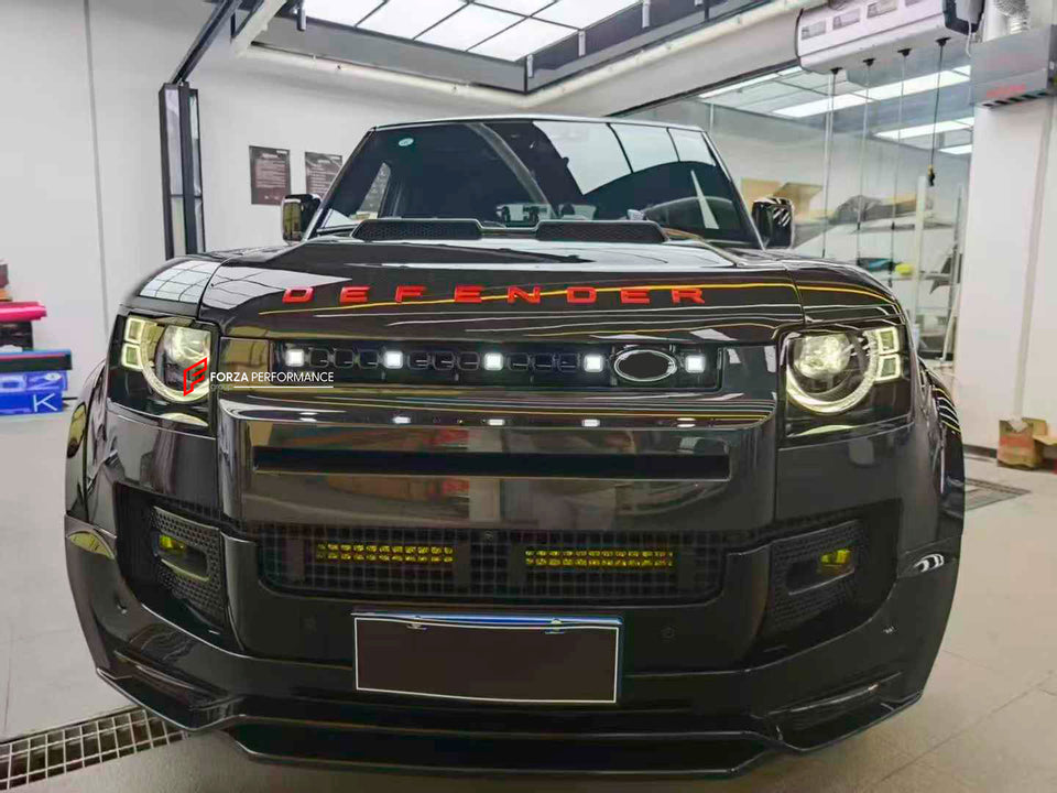FRONT LED GRILLE for LAND ROVER DEFENDER L663 2019+