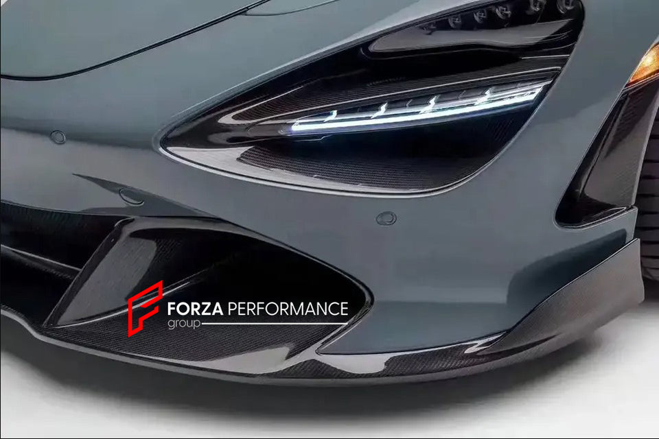 FORZA PERFORMANCE DRY CARBON FRONT LIP for MCLAREN 720S 2017 - 2023 ...