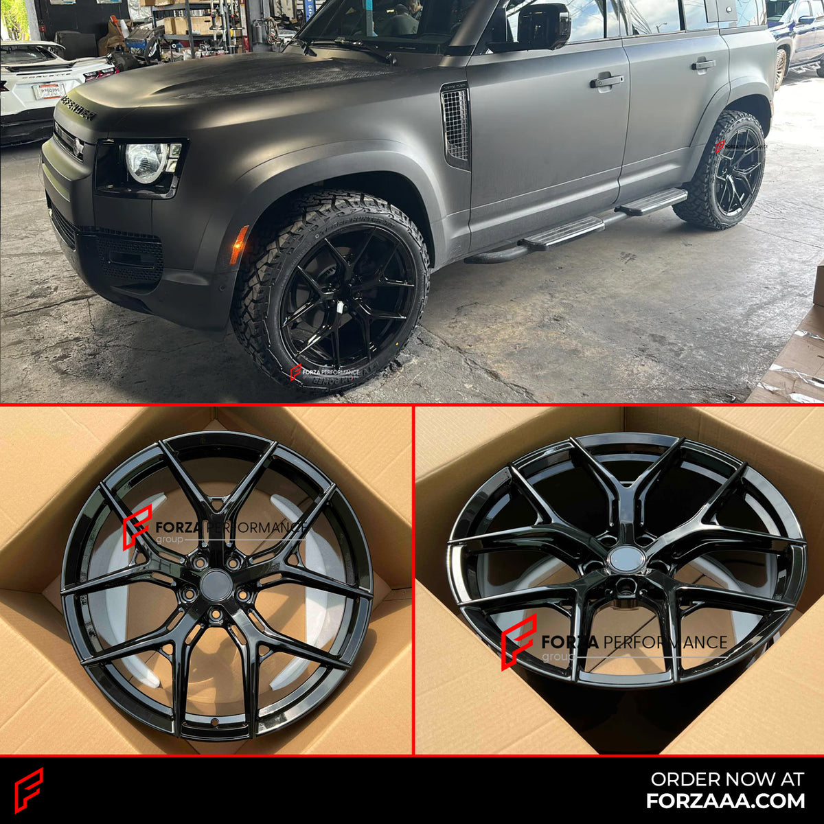 FORGED WHEELS RIMS 20 INCH FOR LAND ROVER DEFENDER – Forza Performance ...