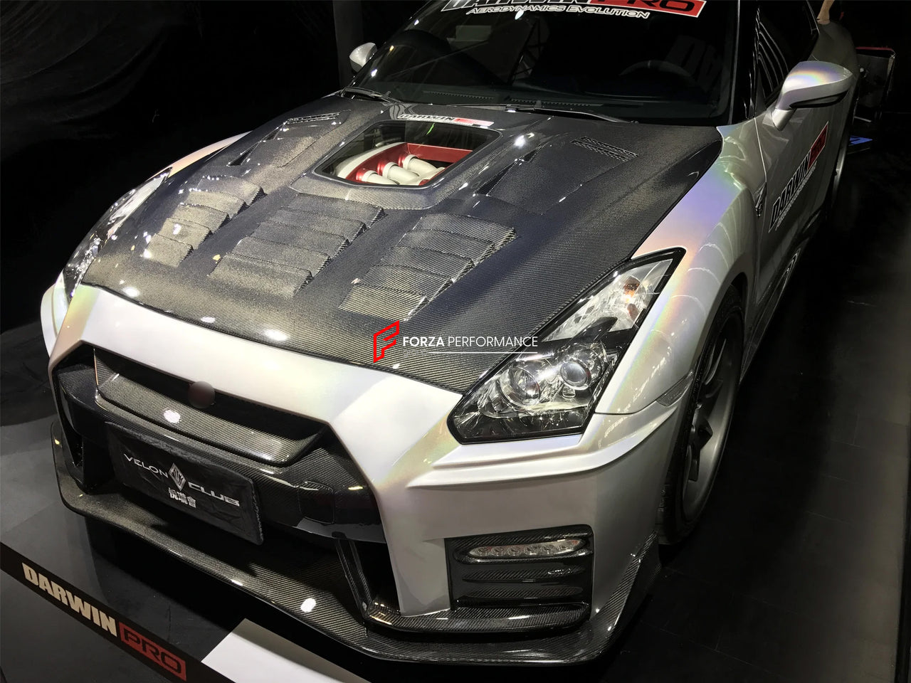 IMP PERFOMANCE CARBON FIBER HOOD BONNET for NISSAN GTR R35 2008 - 2016