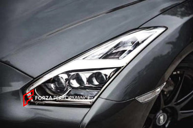 CARBON BODY KIT WITH HEADLIGHTS FOR NISSAN GT-R R35 2008-2016 – Forza ...