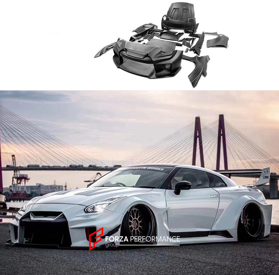 LIBERTY WALK BODY KIT FOR NISSAN GT-R R35 2007+ – Forza Performance Group
