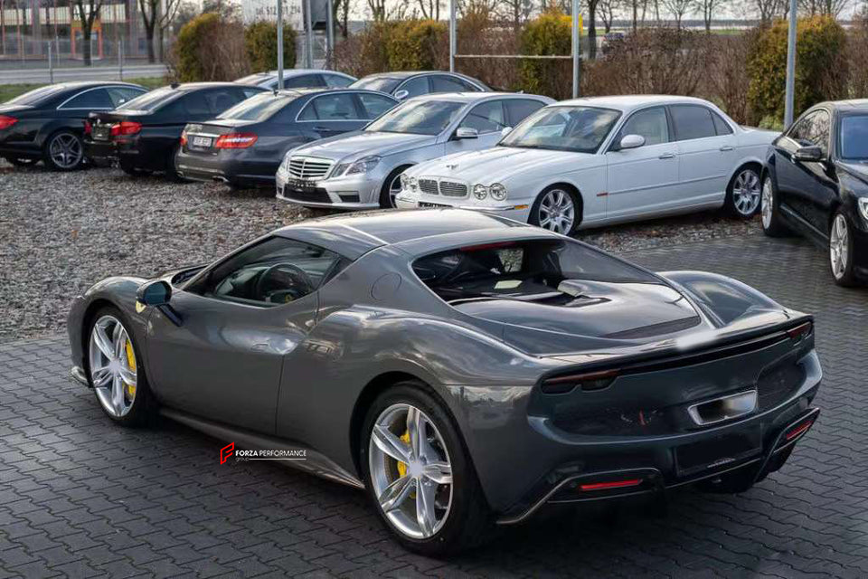DRY CARBON PARTS for FERRARI 296 GTS GTB 2022+ OEM