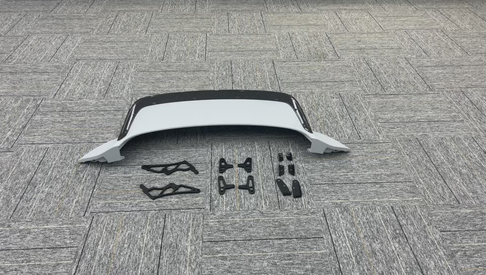 DAKAR STYLE DRY CARBON REAR SPOILER for PORSCHE 911 992 2019+ – Forza ...
