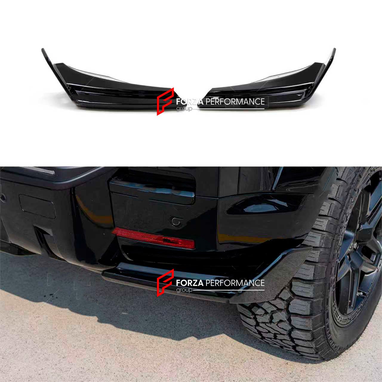 REAR BUMPER COVER for LAND ROVER DEFENDER L663 2020+
